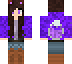 violet wolf | Minecraft Skin
