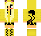 Pikachu girl | Minecraft Skin