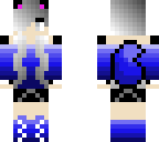 blue wolf | Minecraft Skin