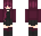 Purple PVP girl skin | Minecraft Skin