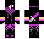 Magenta Emo Boy | Minecraft Skin