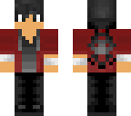 Aaron Lycan wearing the Lycan family crest | Minecraft Skin