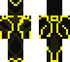 tron yellow | Minecraft Skin