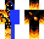 fire ninja | Minecraft Skin