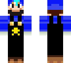 Rockstar Mario blue | Minecraft Skin