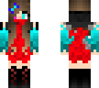 Terminator girl | Minecraft Skin