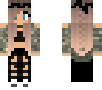 Camo girl | Minecraft Skin