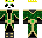 panda king | Minecraft Skin