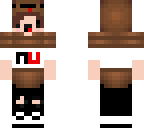 cute nutella boy | Minecraft Skin