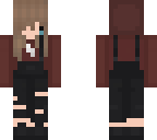 Sad Girl | Minecraft Skin