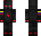Black and Red | Minecraft Skin