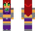 Starfire Teen Titans | Minecraft Skin