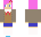 sayori doki doki | Minecraft Skin
