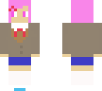 Natsuki doki doki | Minecraft Skin