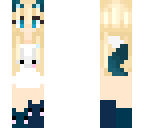 Cute werewolf girl | Minecraft Skin