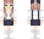 Girl With Hair buns | Minecraft Skin