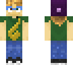 Alto Sax Band Girl | Minecraft Skin