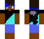 wolf boy in swimsuit | Minecraft Skin