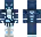 Reaper Shiver Skin with Reaper Hoodie | Minecraft Skin