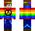 Hipster LGBTQ Pride Week | Minecraft Skin