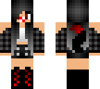Baby werewolf girl | Minecraft Skin