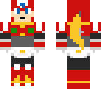 megaman zero | Minecraft Skins
