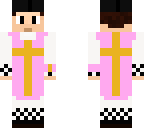 Priest with Rose Vestments | Minecraft Skin