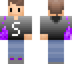 purple fire | Minecraft Skin