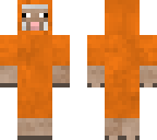 Orange Sheep | Minecraft Skin