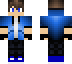 The Blue Jacket | Minecraft Skin