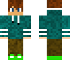 Cyan Boy | Minecraft Skin