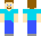 Cartoon Steve | Minecraft Skin