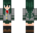 Boku no Hero Academia Tsuyu Asui Reuploaded | Minecraft Skin