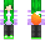 Chibi Fox Girl | Minecraft Skin