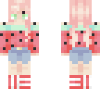 Juicy watermelon | Minecraft Skin