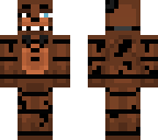 Withered freddy | Minecraft Skin