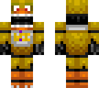 Withered Chica | Minecraft Skin