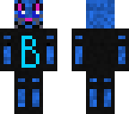 Boris with Black Exoskeleton | Minecraft Skin