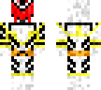 white power ranger | Minecraft Skins