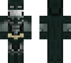 Season one batsuit on display Gotham's Last Knight | Minecraft Skin