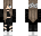 Female Dark Depression Skin | Minecraft Skin