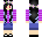 Hipster Girl | Minecraft Skin