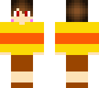 FireTale Chara | Minecraft Skin