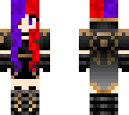 werewolf girl with red eyes edit | Minecraft Skin