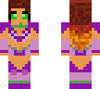 starfire injustice 2 | Minecraft Skin