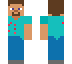 armless steve | Minecraft Skin
