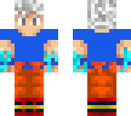 Ultra Instinct Goku | Minecraft Skin