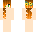 Orange Hair Base | Minecraft Skin