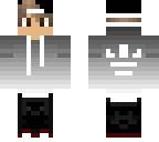 Grey Fade | Minecraft Skin