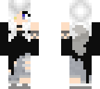 White Alpha Girl | Minecraft Skin